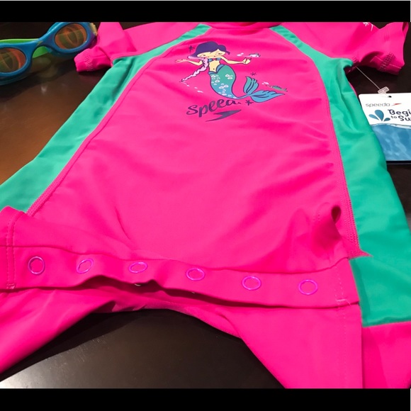 Speedo | Swim | Speedo Begin To Swim Sun Suit Electric Pink 2mo | Poshmark